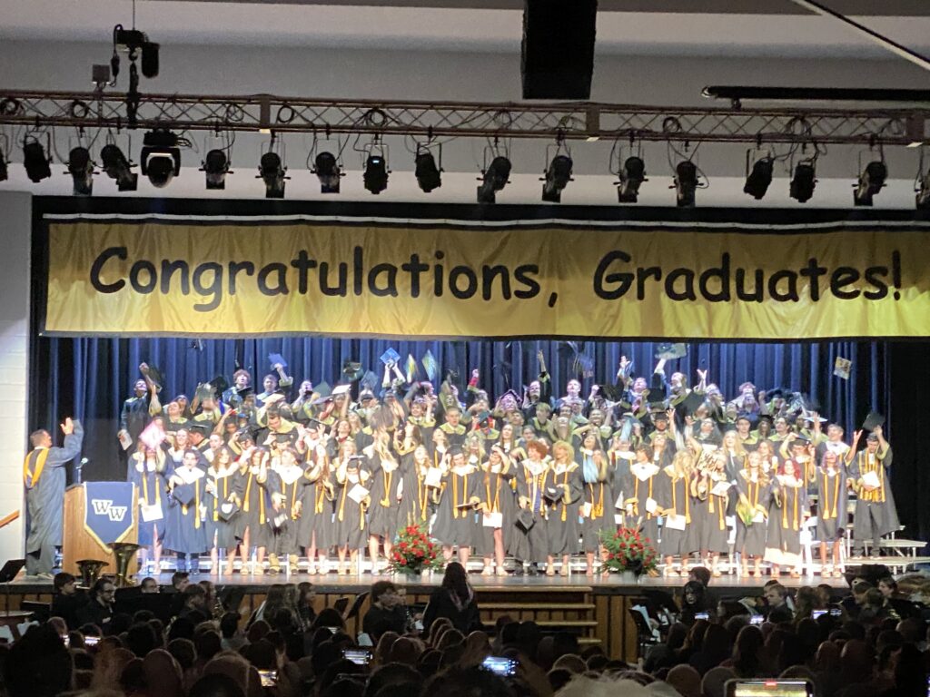 High School Hosts Graduation for Class of 2023 | Western Wayne School ...